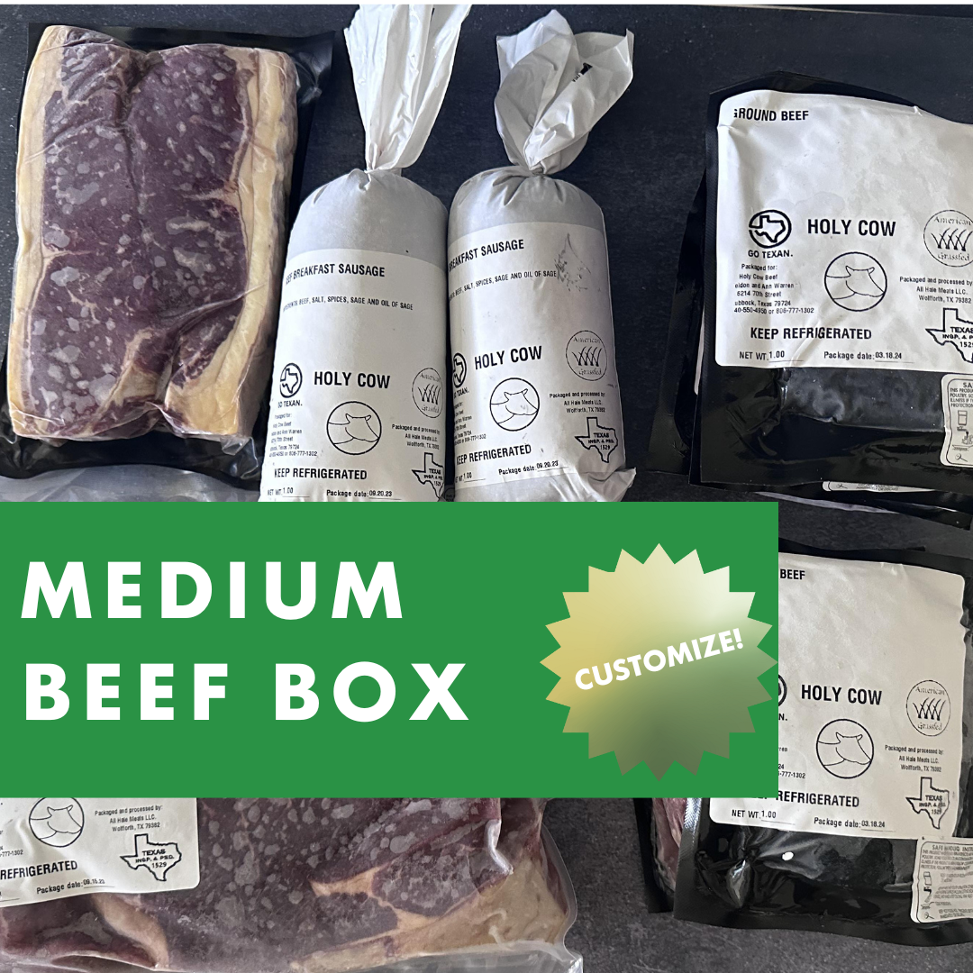 HCB - Medium Subscription Beef Box (BI) – Beef Initiative